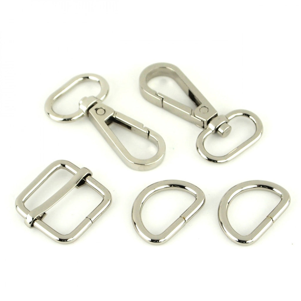 Sallie Tomato Basic Hardware Set 3/4" Nickel – River City Sewing ...