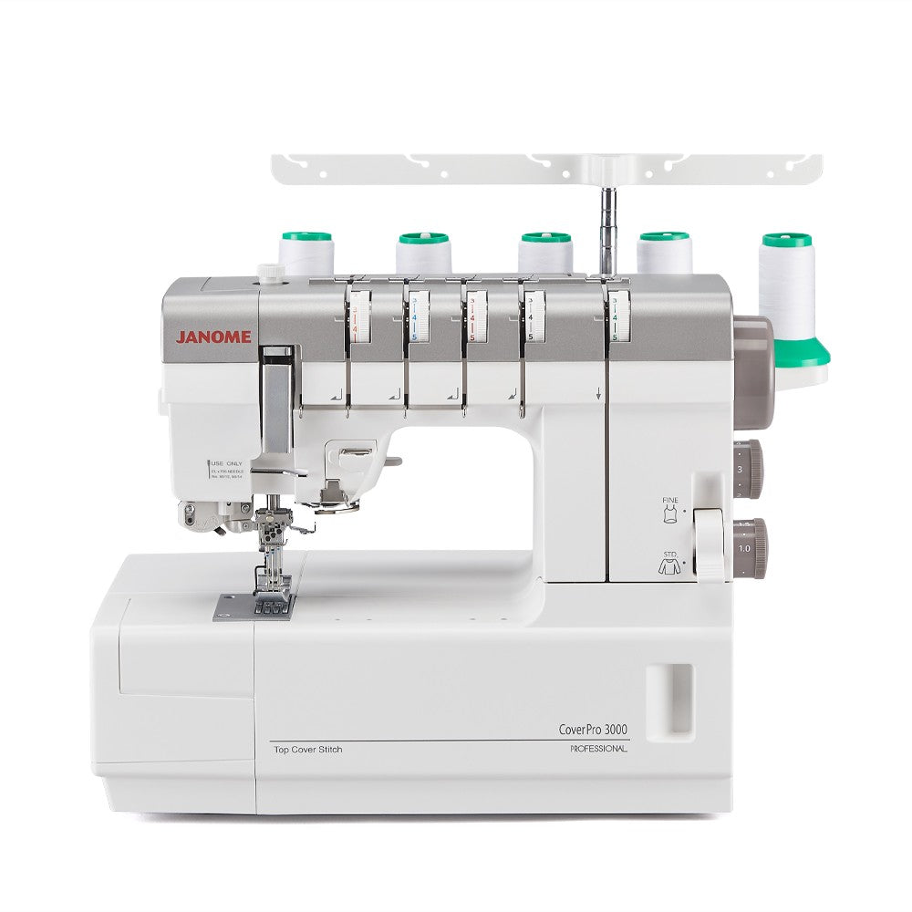 Janome Coverstitch Coverpro 3000 Professional – River City Sewing ...