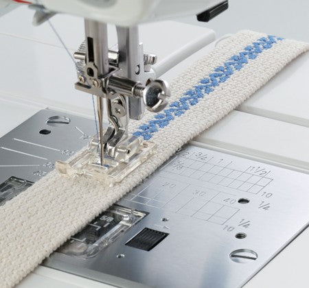 Janome Satin Stitch Foot 7mm (F2) (Open Toe) - Top Loading – River City ...