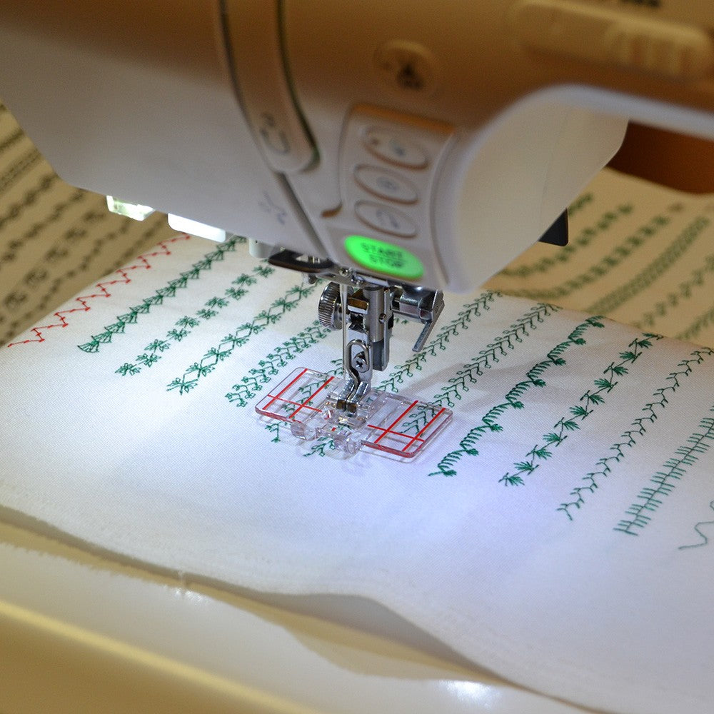 Janome Border Guide Foot 7mm for T/Loading Machines – River City Sewing ...
