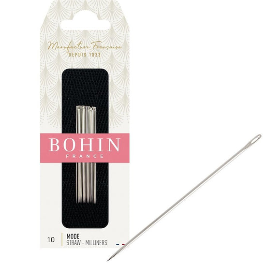 Needles Bohin Hand Milliner Needles – River City Sewing Machine Centre