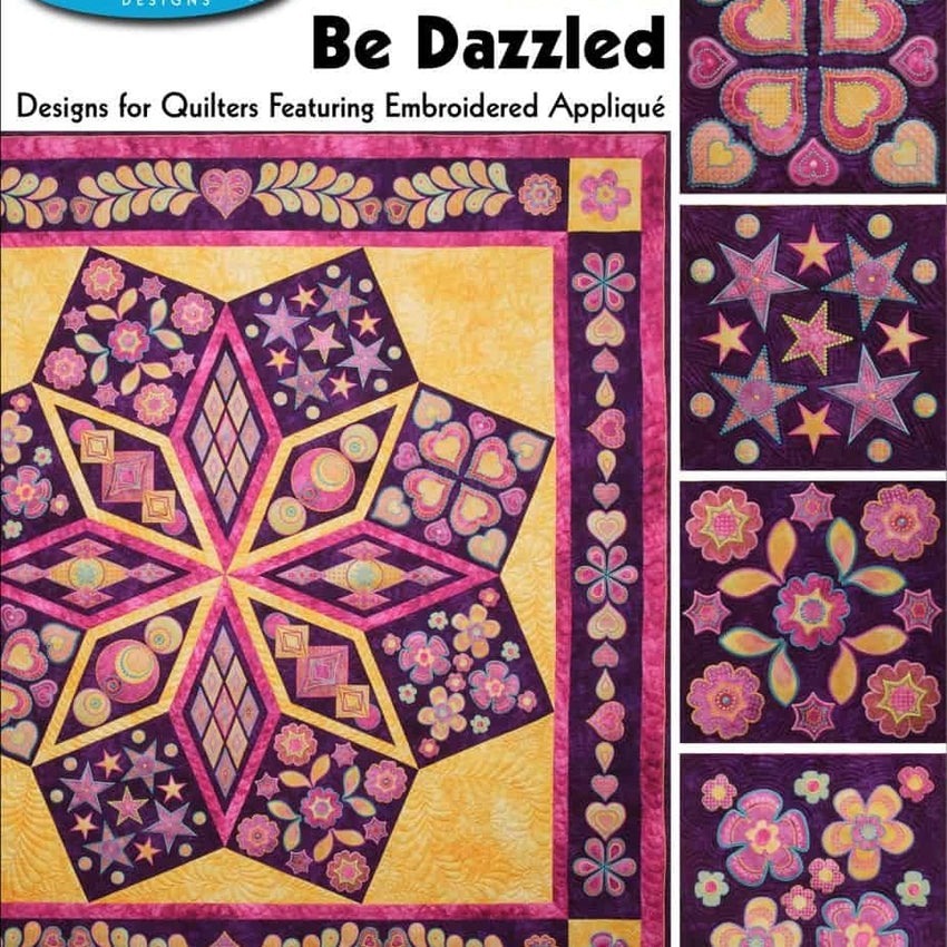 Accuquilt Go! Be Dazzled by Sarah Vedler Designs for Quilters featurin ...