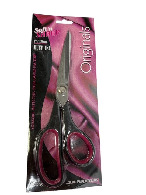 Janome Originals 9" Multi Use Dressmaking Scissors – River City Sewing ...