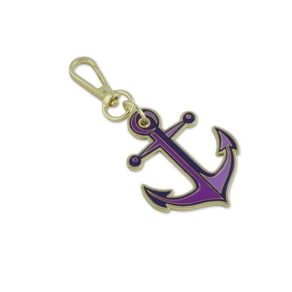 Anchors Away Bag Charm Ultraviolet by Tula Pink Sallie Tomato – River ...