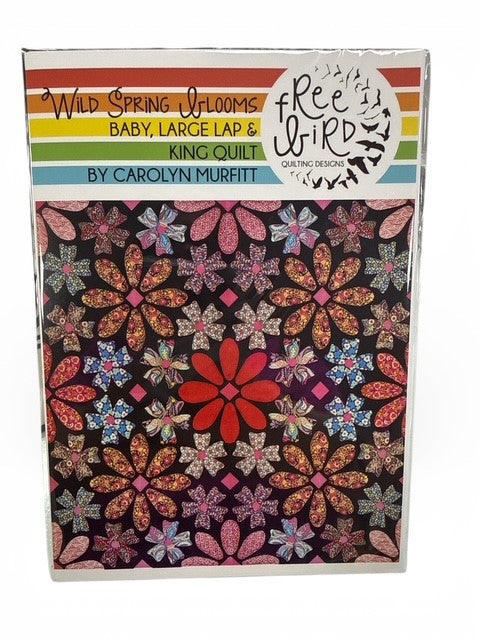 Wild Spring Blooms Quilt Pattern by Free Bird Quilting Designs – River ...