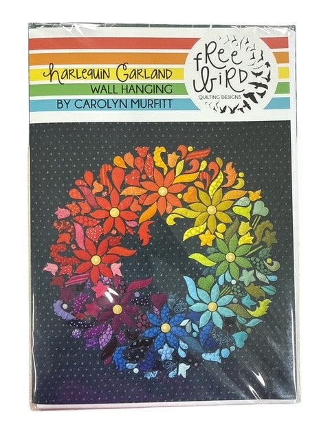 Harlequin Garland Quilt Pattern by Free Bird Quilting Designs – River ...